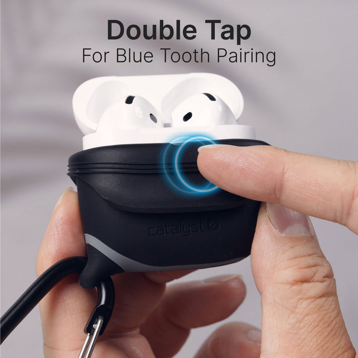 AirPods (Gen 4) - Waterproof Case + Carabiner