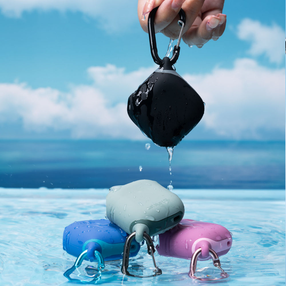 AirPods (Gen 4) - Waterproof Case + Carabiner